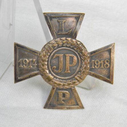 Poland WW1 1918 Polish Legion badge, silvered bronze; rare original