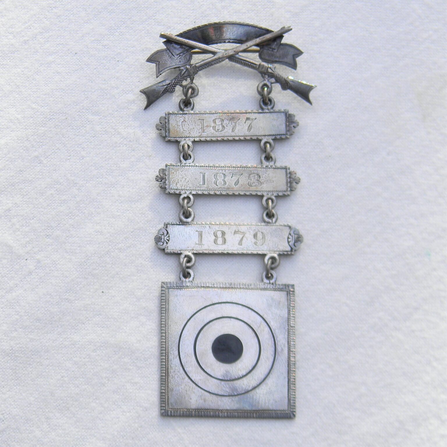 Poland WW1 1918 Polish Legion badge, silvered bronze; rare original