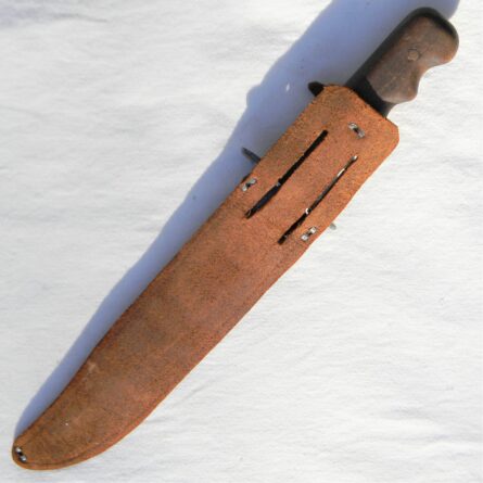 WW2 era Patton Sword blade fighting knife San Antonio Iron Works fighter