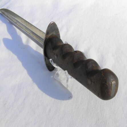 WW2 era Patton Sword blade fighting knife San Antonio Iron Works fighter