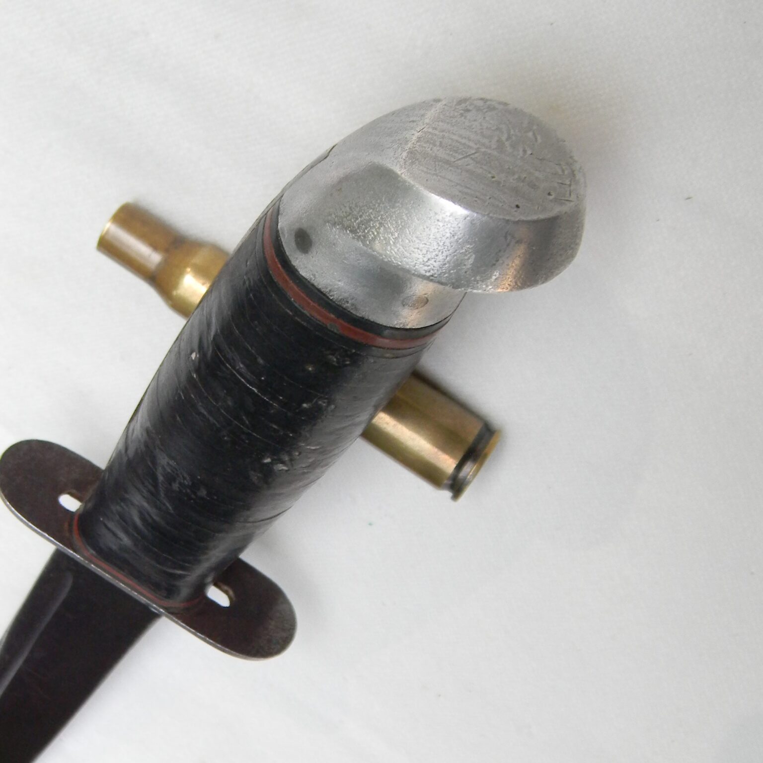 WW2 Western L77 Commando fighting knife, orig scabbard; rare