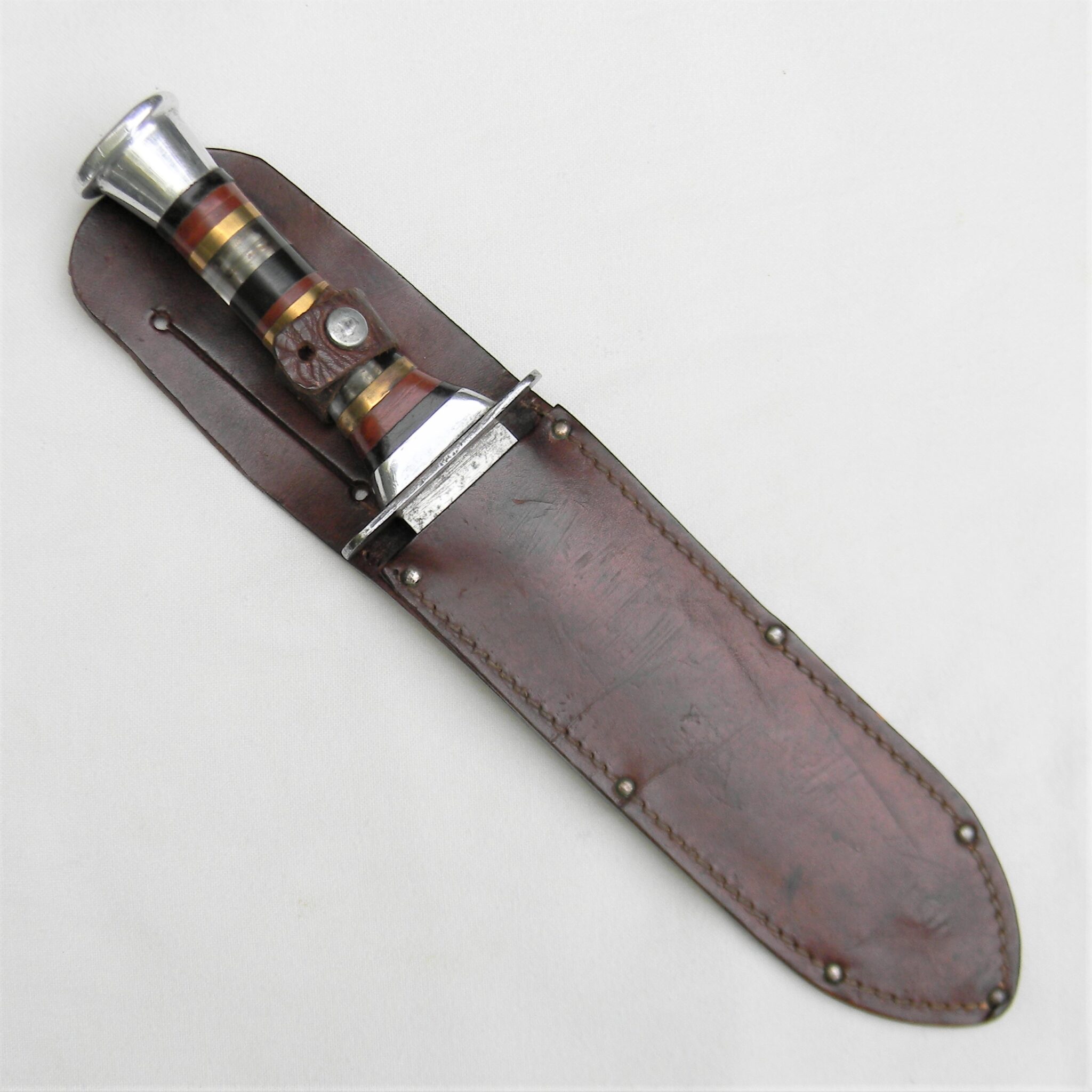 WW2 1944 New Guinea fighting knife made from Australian Commando