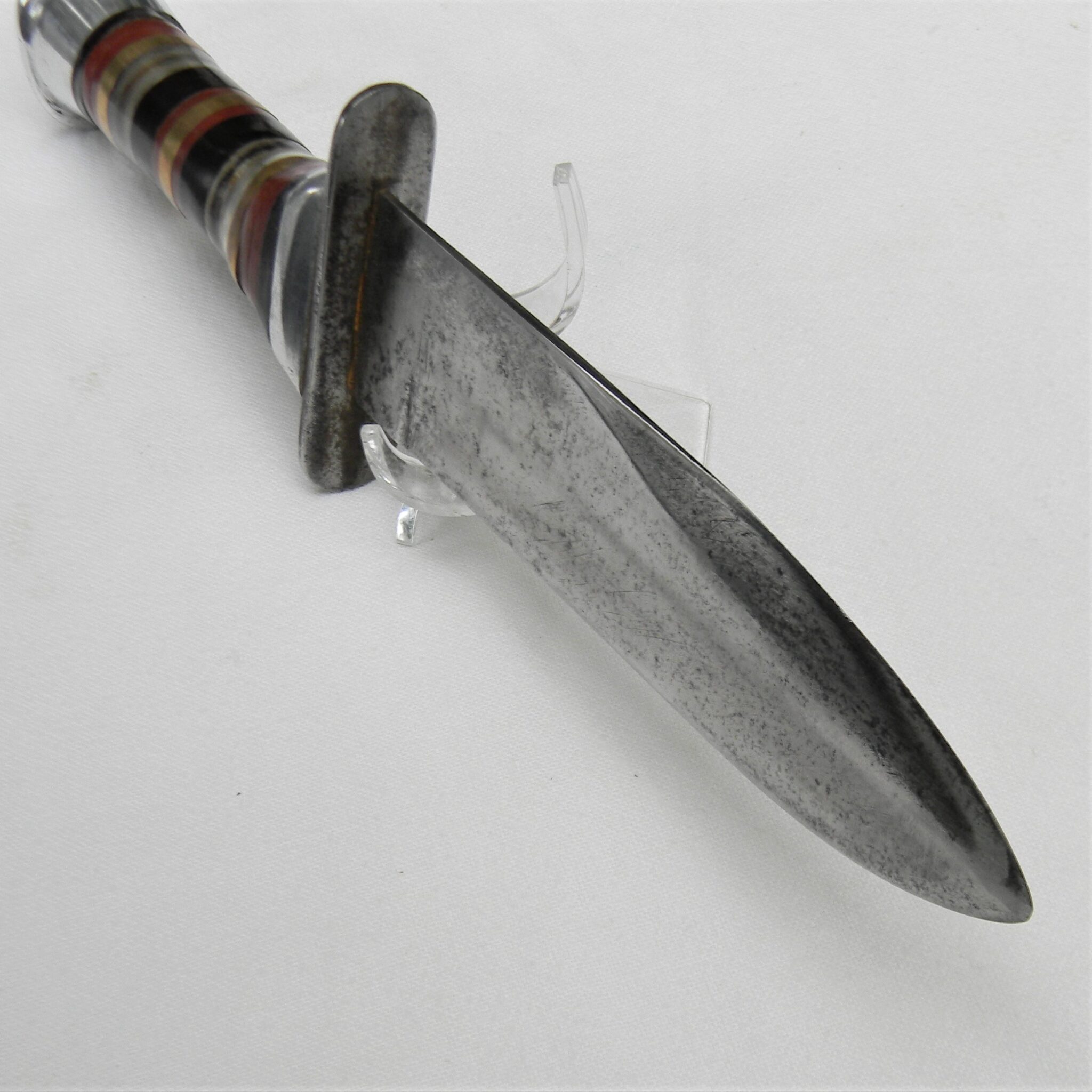 WW2 1944 New Guinea fighting knife made from Australian Commando
