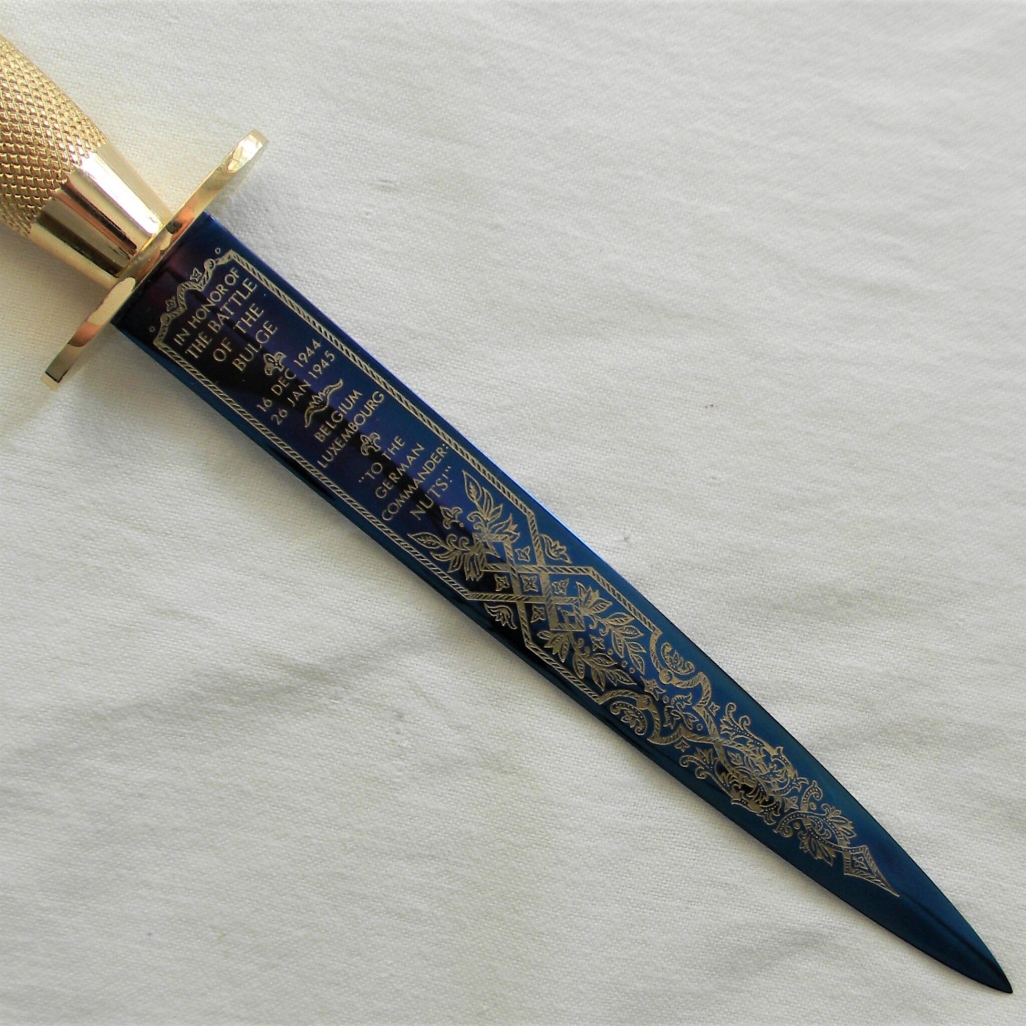 Wilkinson Sword Fairbairn-Sykes dagger Battle of the Bulge issue