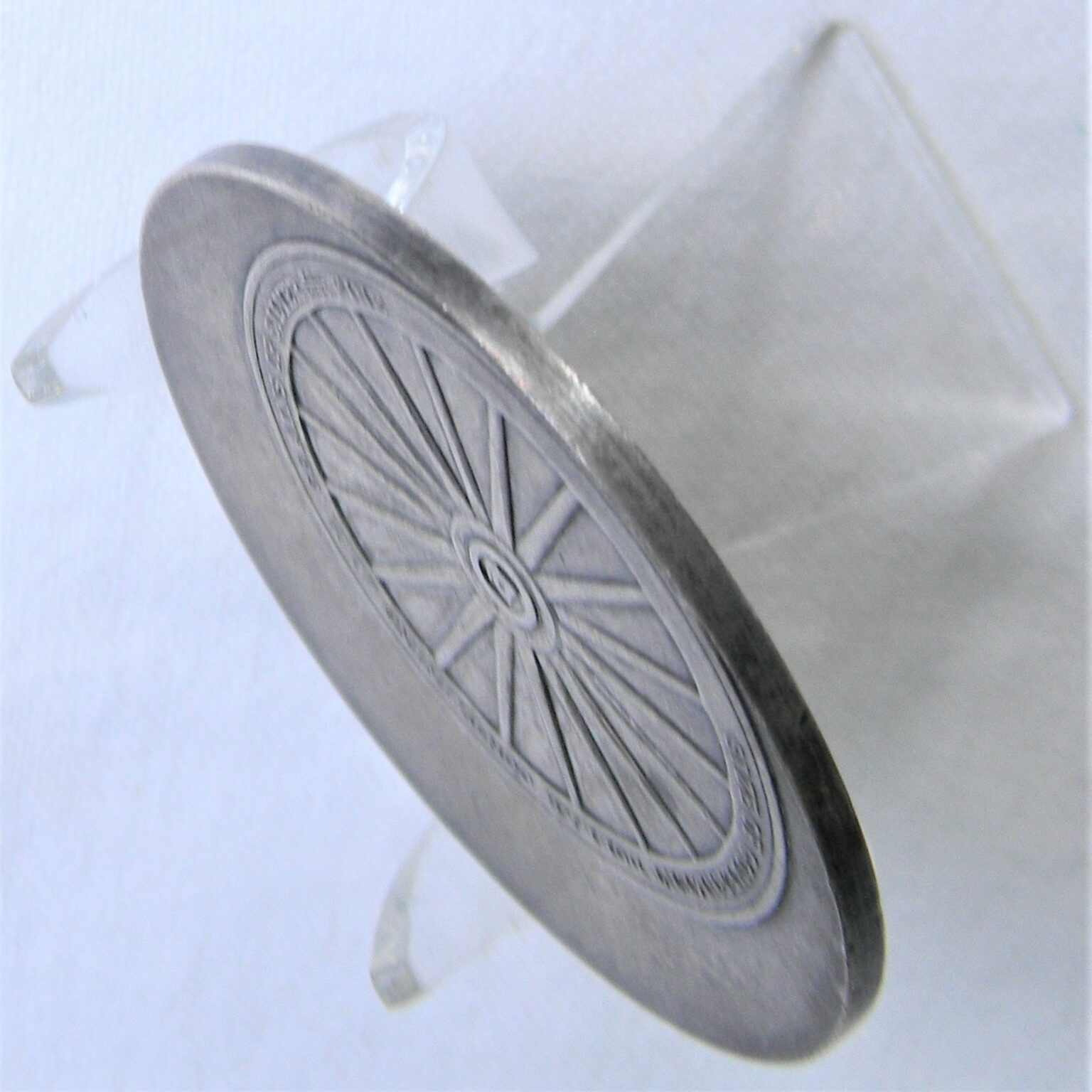 American 1896 Bryan silver So-Called Dollar; toned AU