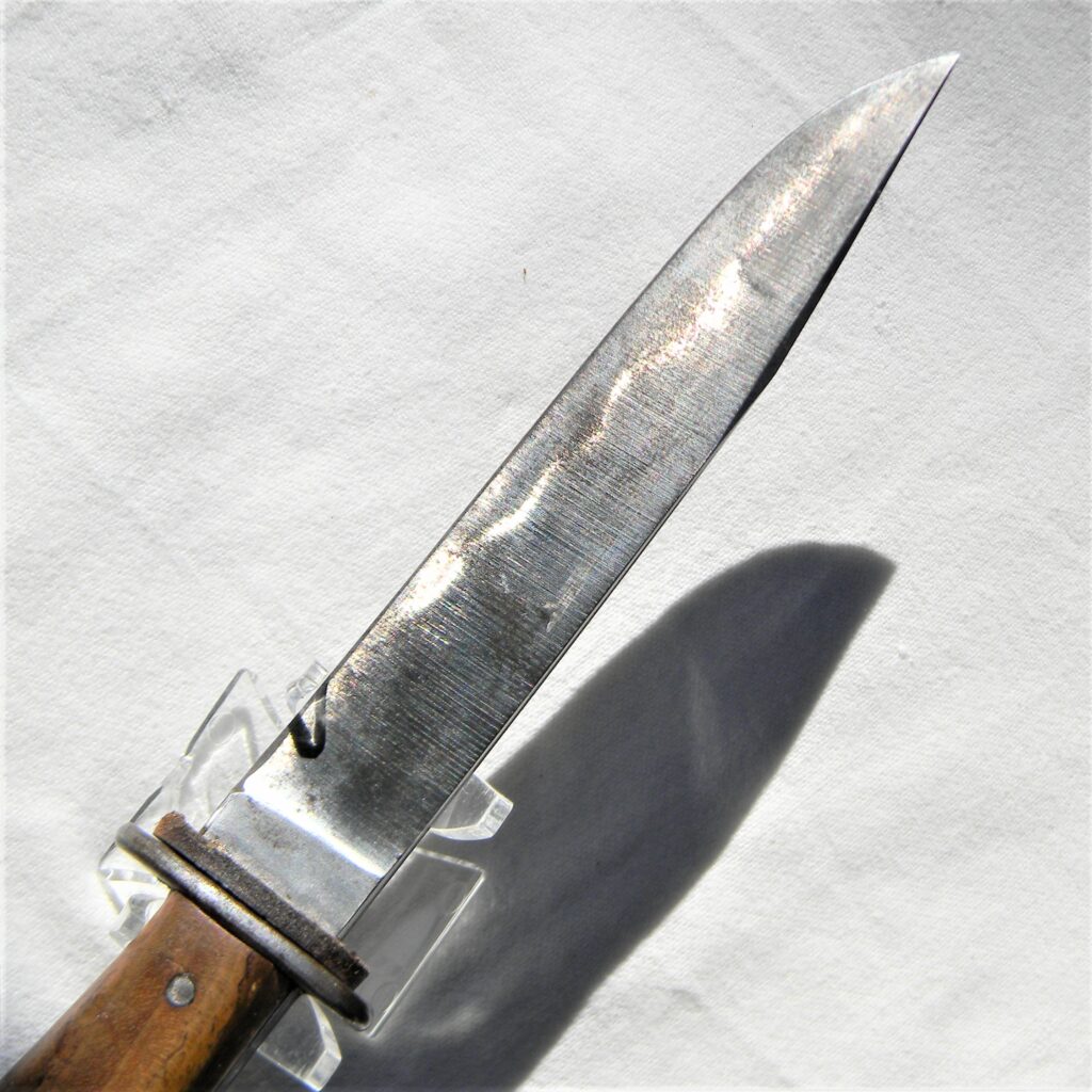 Puma Germany WW2 era fighting knife boot dagger, orig scabbard