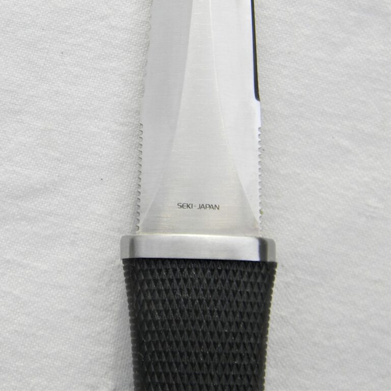 SOG Seki Japan S14 Pentagon dagger boot knife, orig sheath NIB