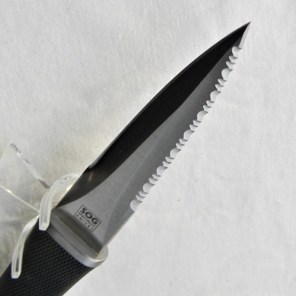 SOG Seki Japan S14 Pentagon dagger boot knife, orig sheath NIB