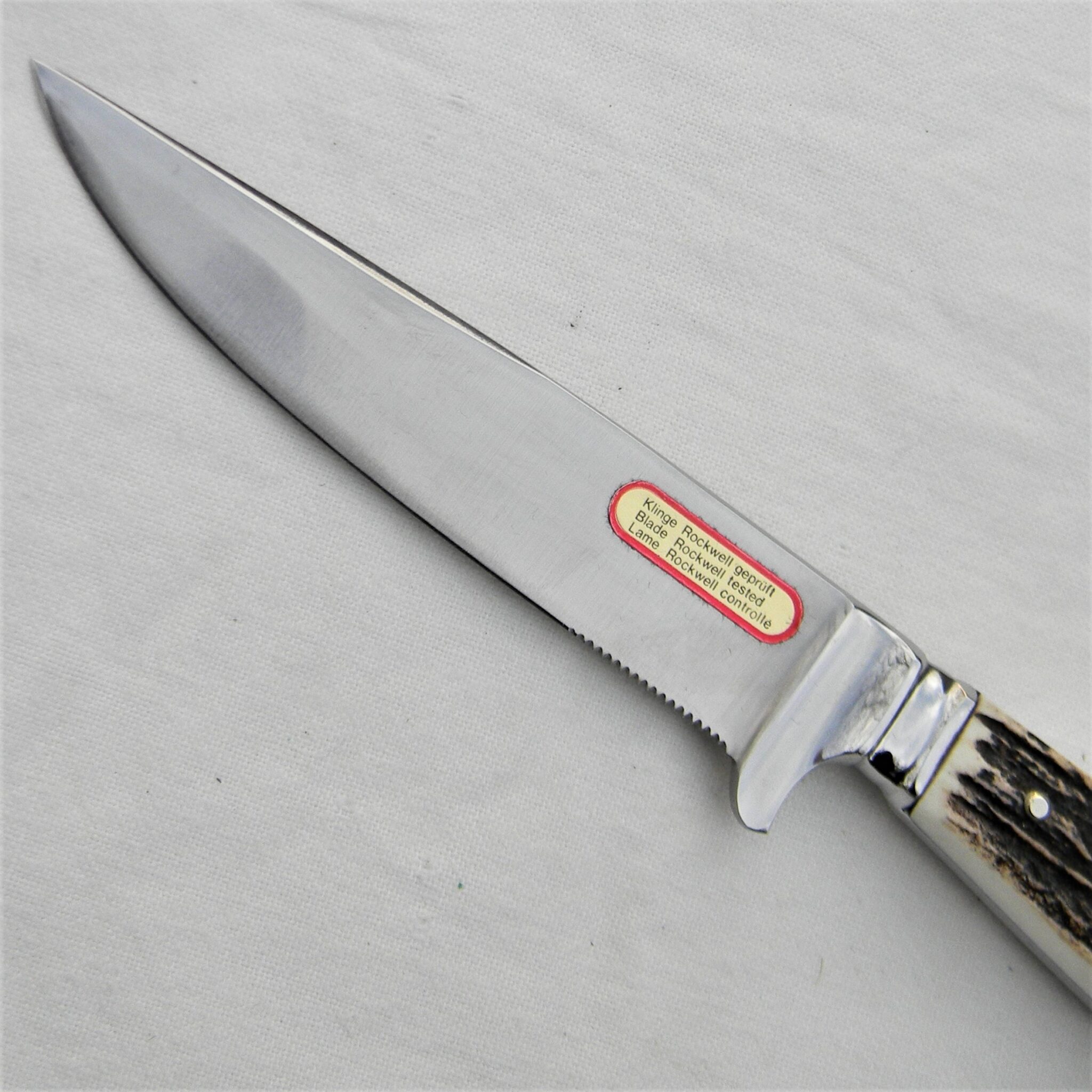 stag handle Puma Germany 3596 Gnicker knife