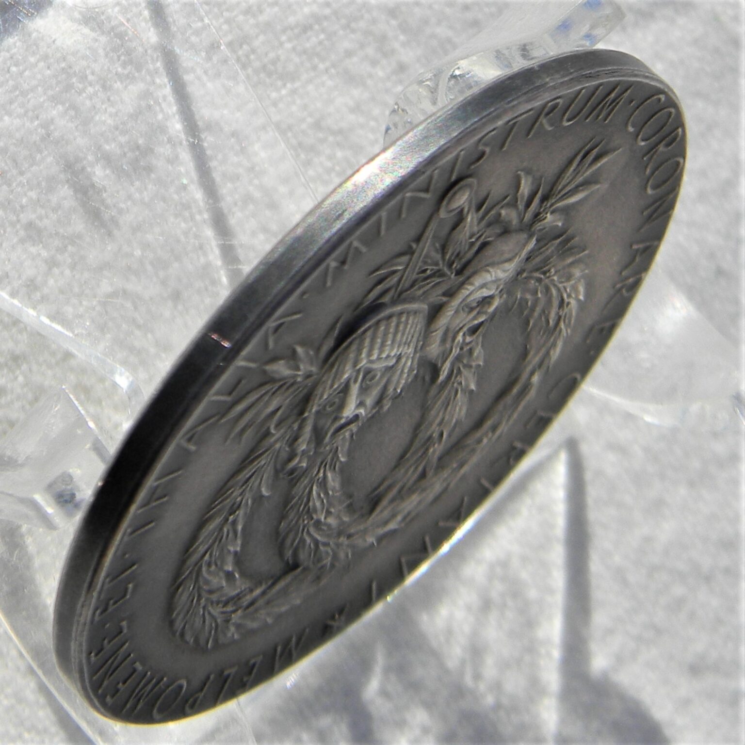 Sweden Olof Ulrik Torsslow 1944 theater silver medal; toned UNC