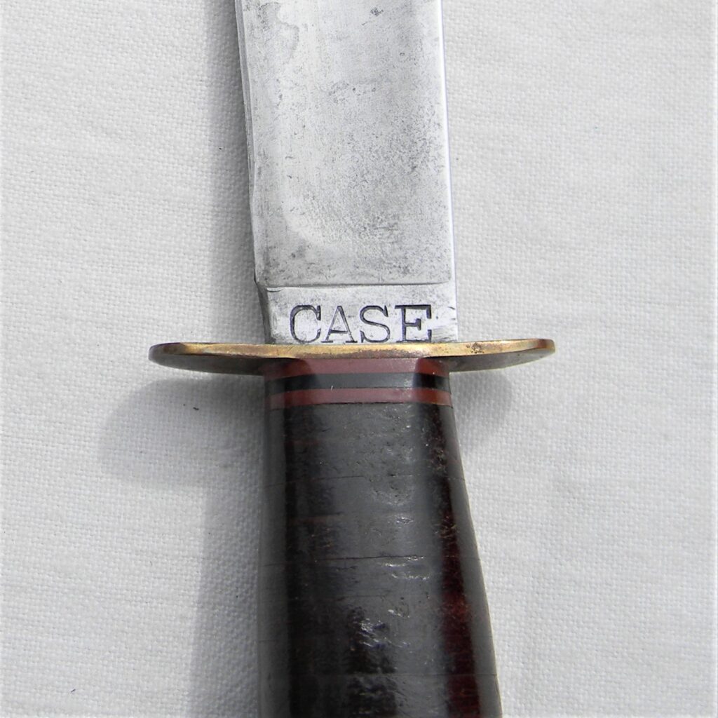 WW2 Case XX Pilot Knife / fighting knife, orig scabbard; rare type