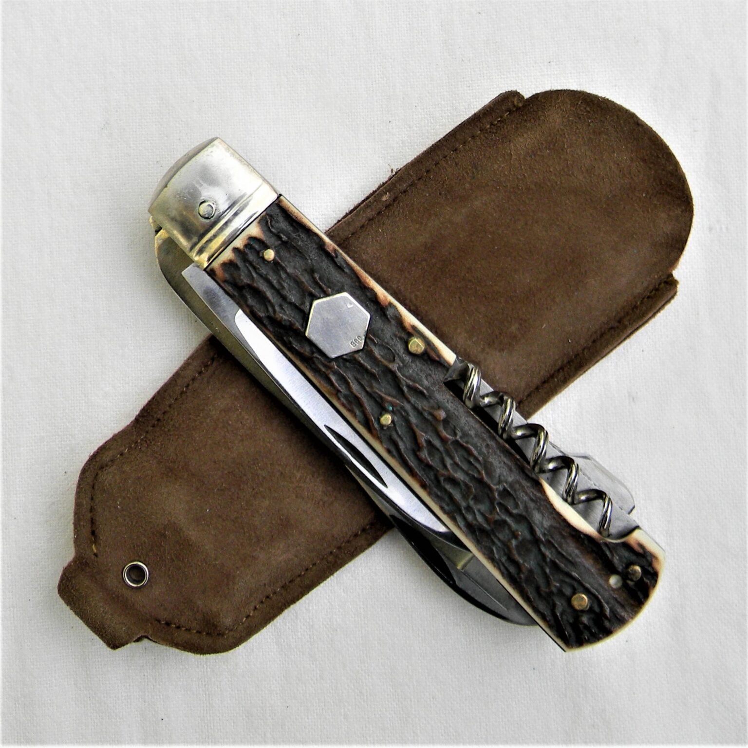 Germany, Solingen Puma 959 Universalladgmesser knife, stag