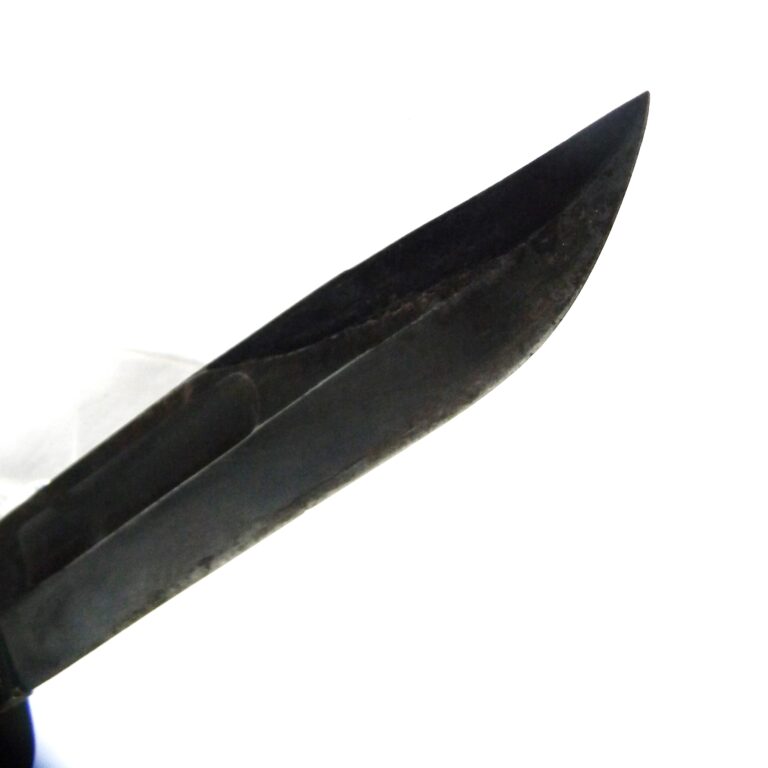 WW2 Camillus MK2 fighting knife early nut pommel; rare type