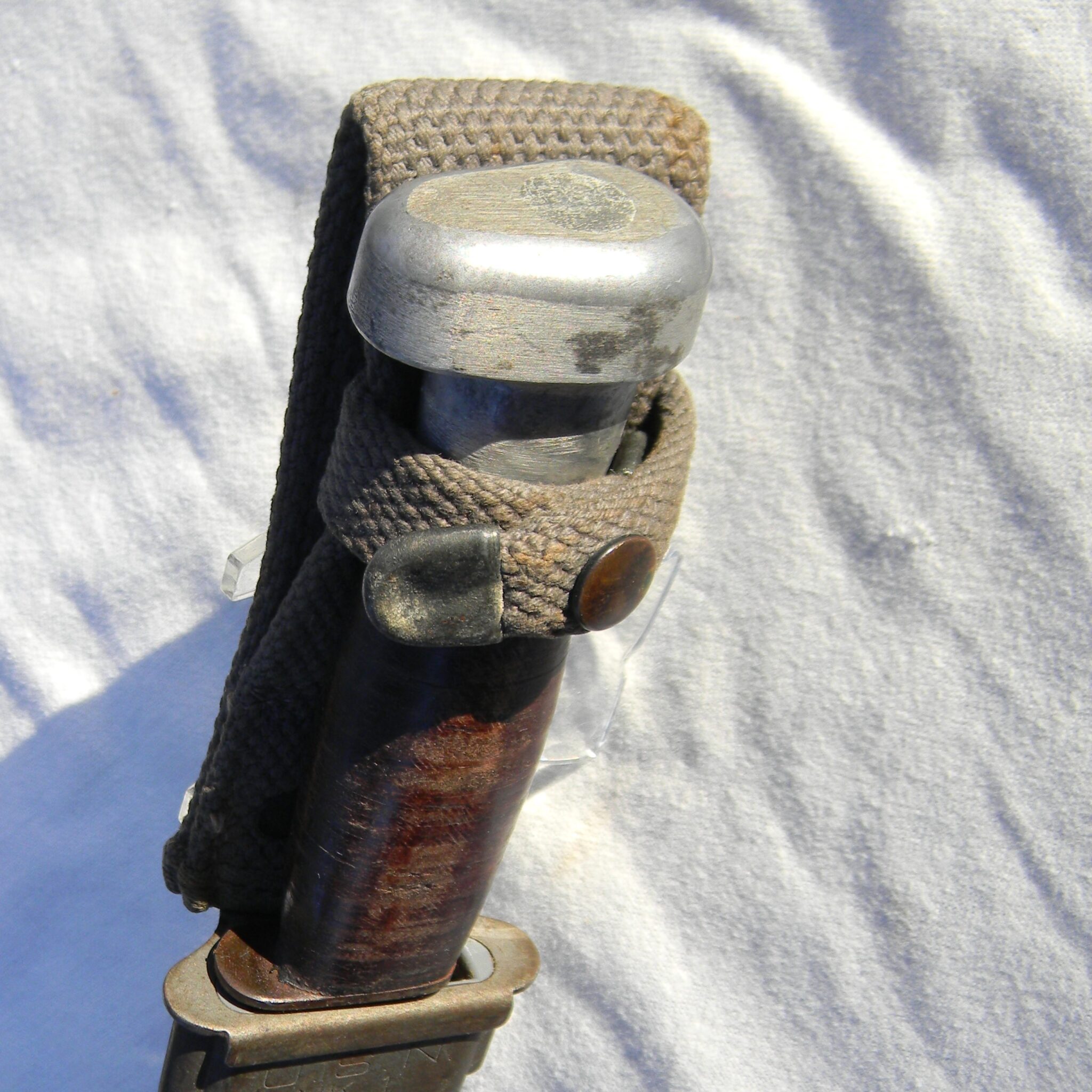 WW2 Geneva Forge MK1 fighting knife, original NORD scabbard