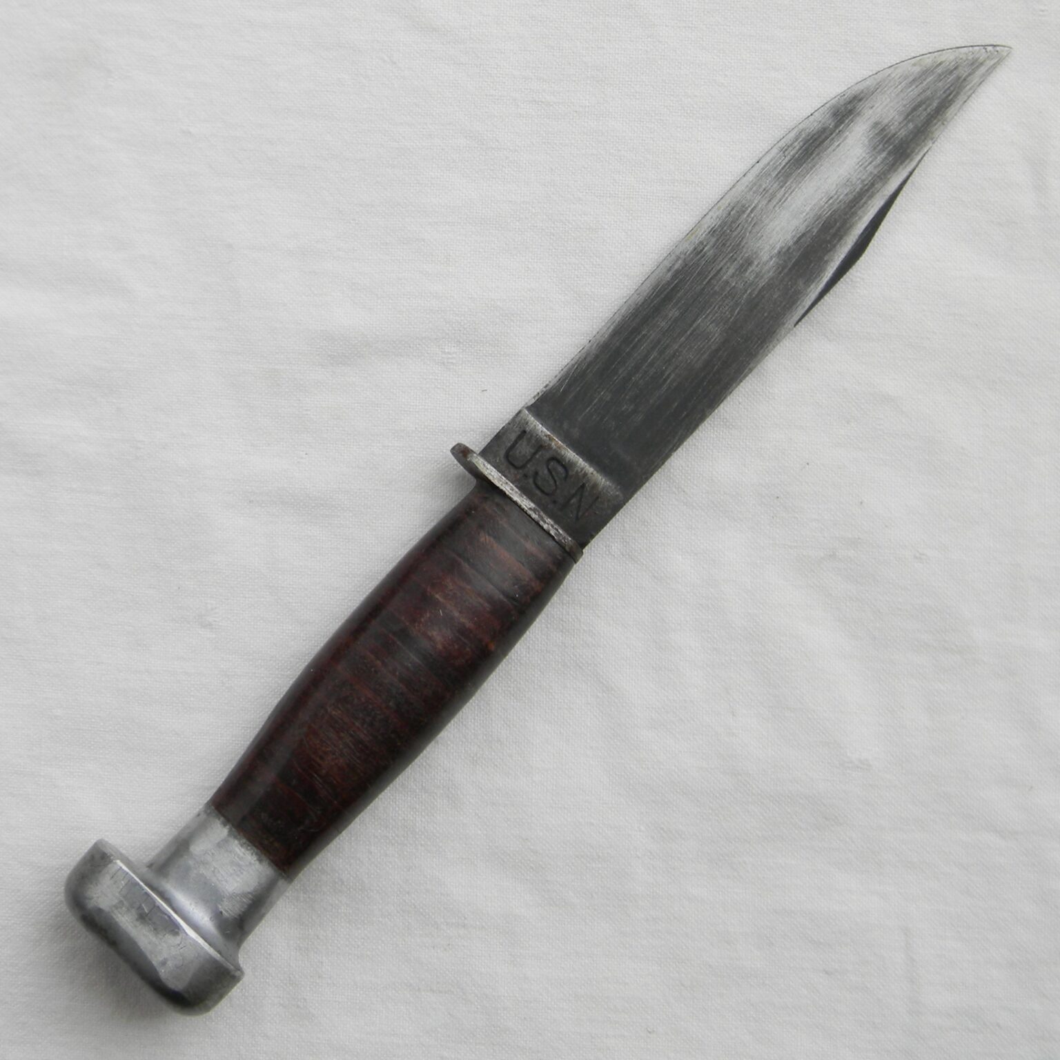 WW2 Geneva Forge MK1 fighting knife, original NORD scabbard