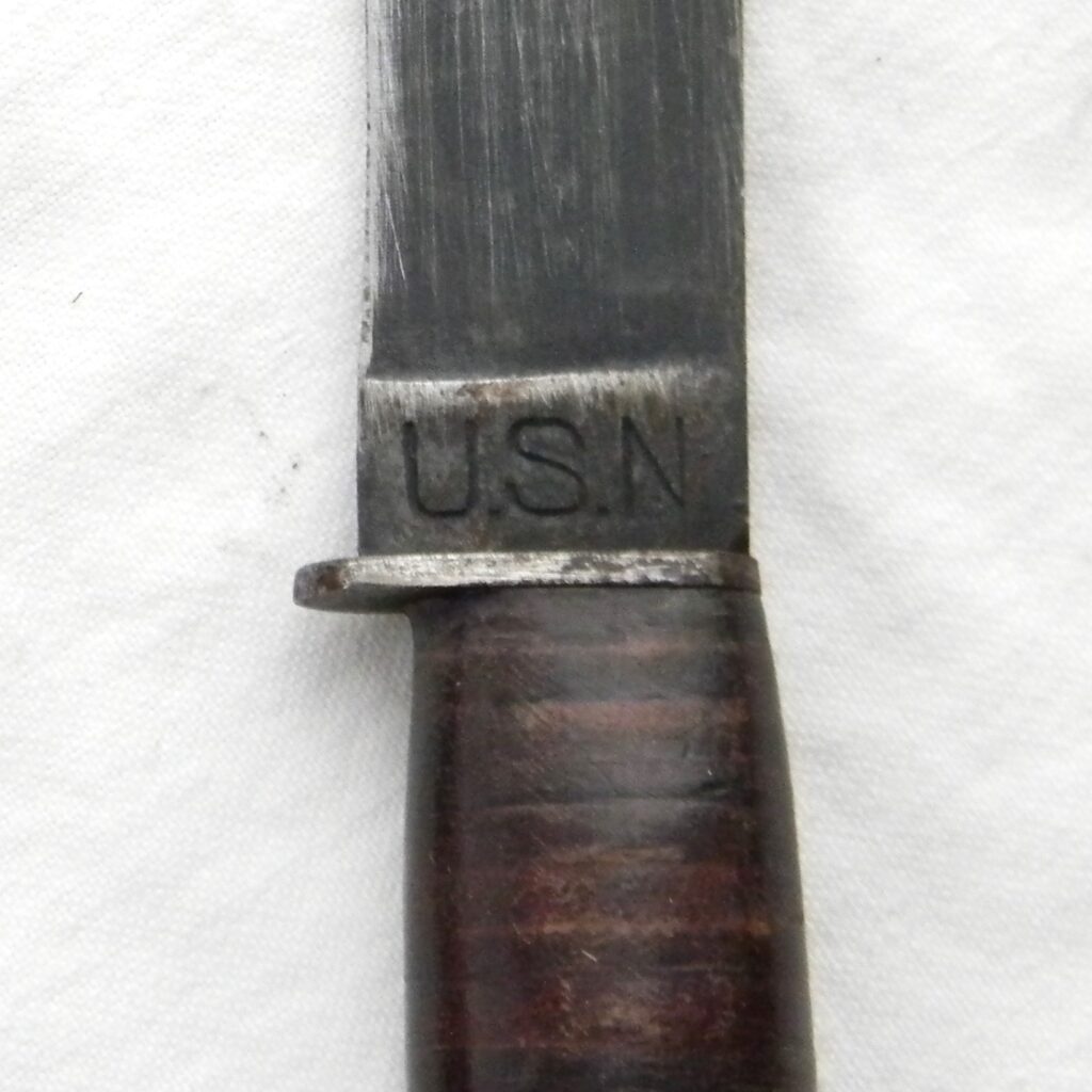 WW2 Geneva Forge MK1 fighting knife, original NORD scabbard