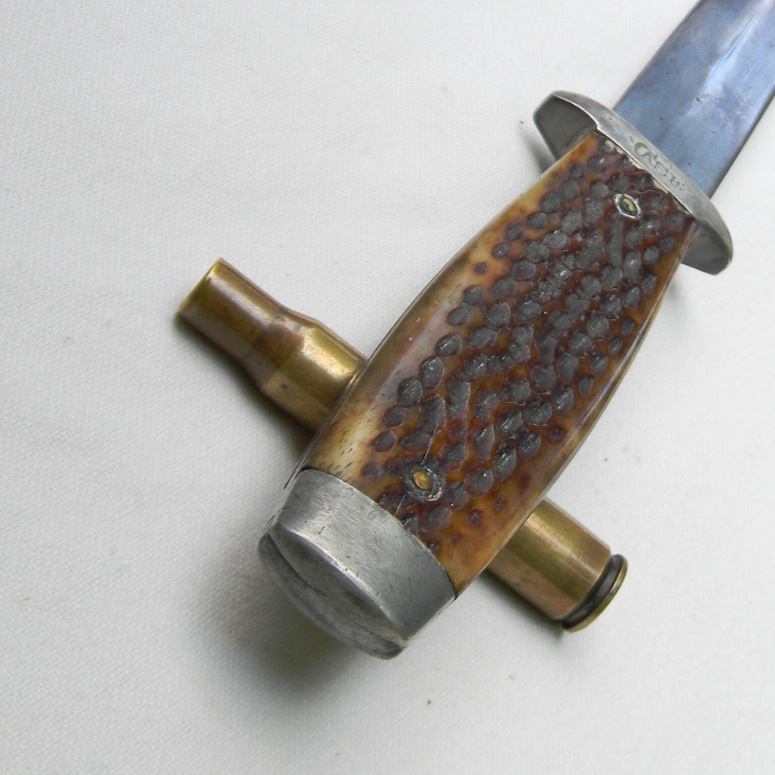 WW2 Case Tested XX Pig Sticker fighting knife, original sheath