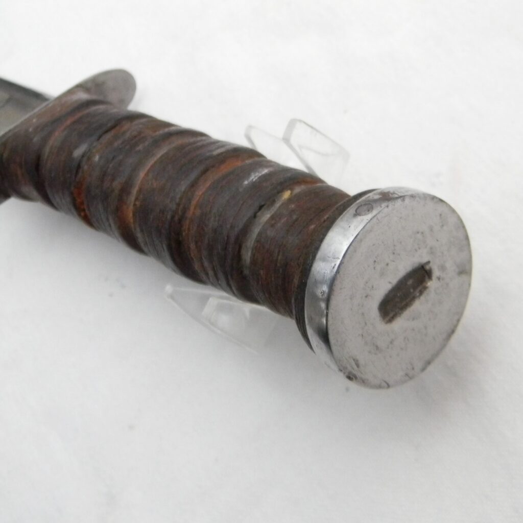 WW2 Robeson MK2 fighting knife, orig 1944 NORD scabbard