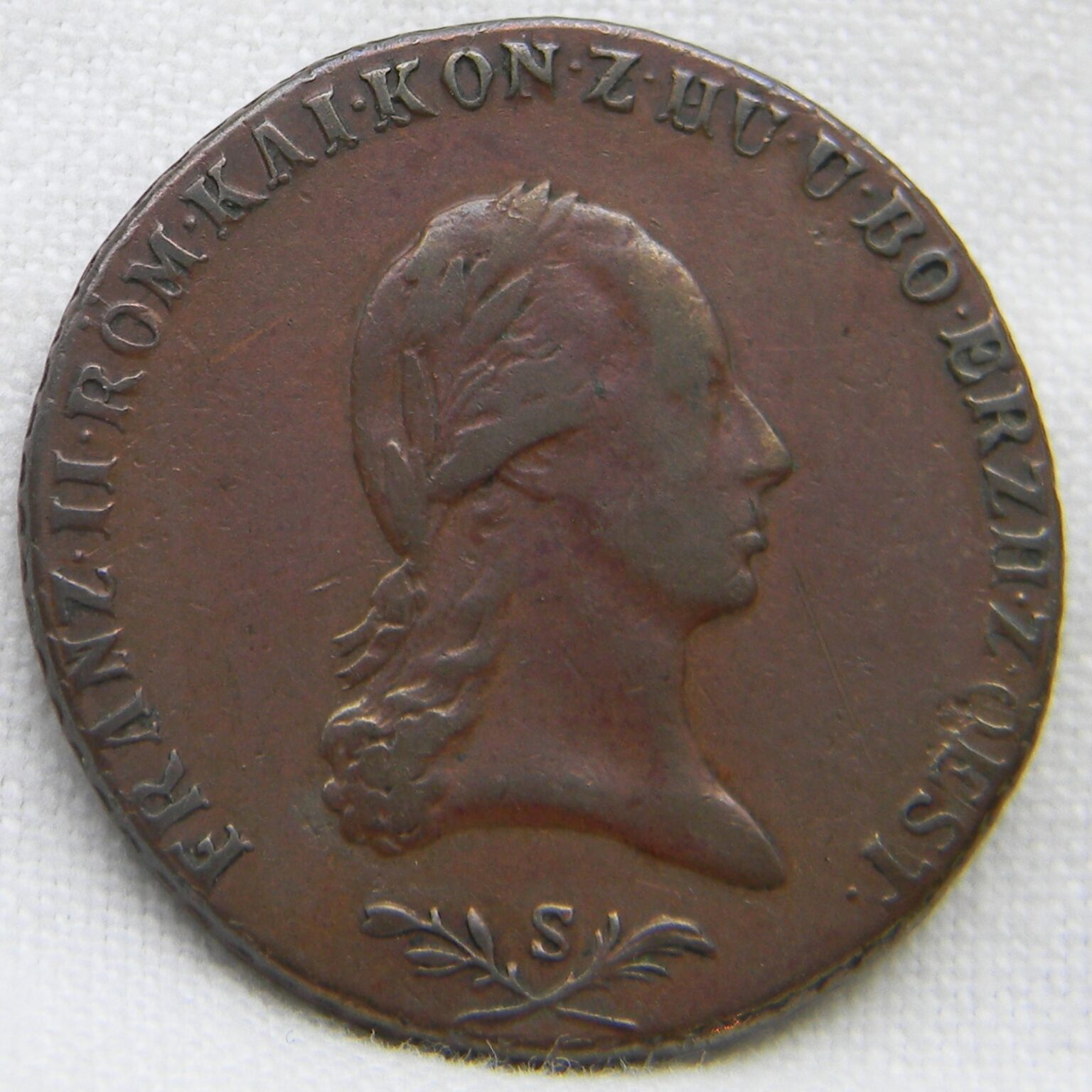 Bavaria 1766 HAAG BREWERY beer token XF w original patina; RARE