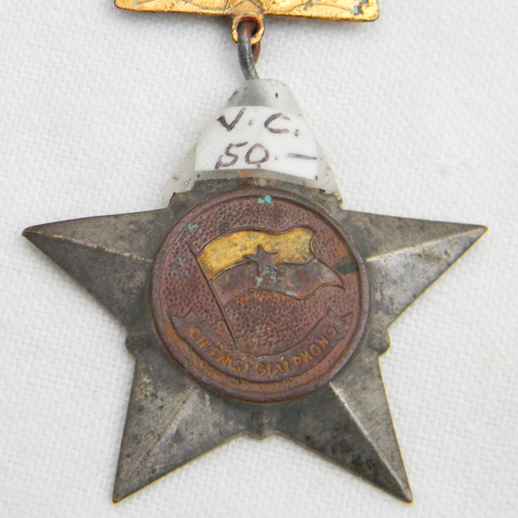 Original Vietnam War NVA Soldier Liberation Order; an early type