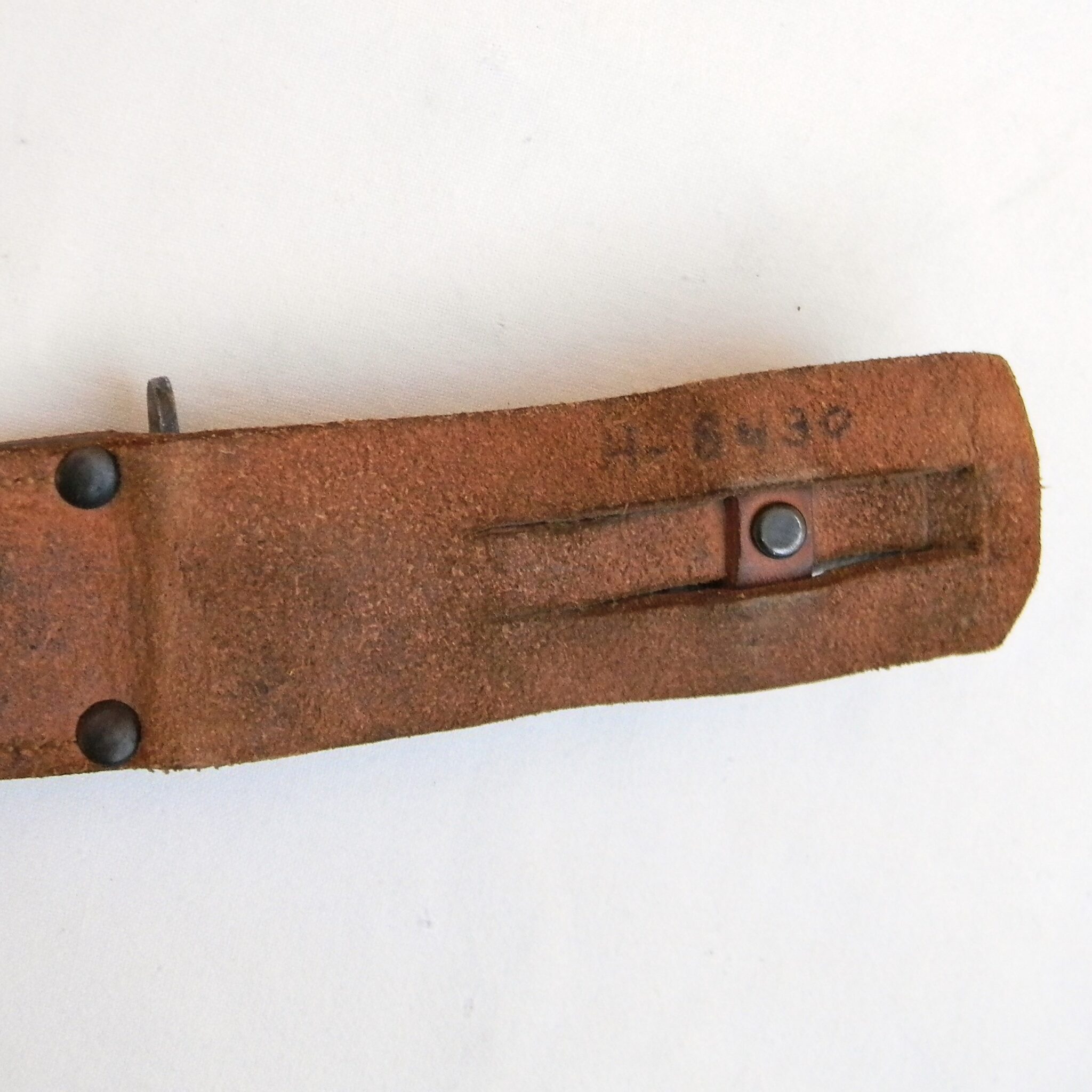 WW2 Case blade-marked M3 fighting knife, M6 Milsco scabbard