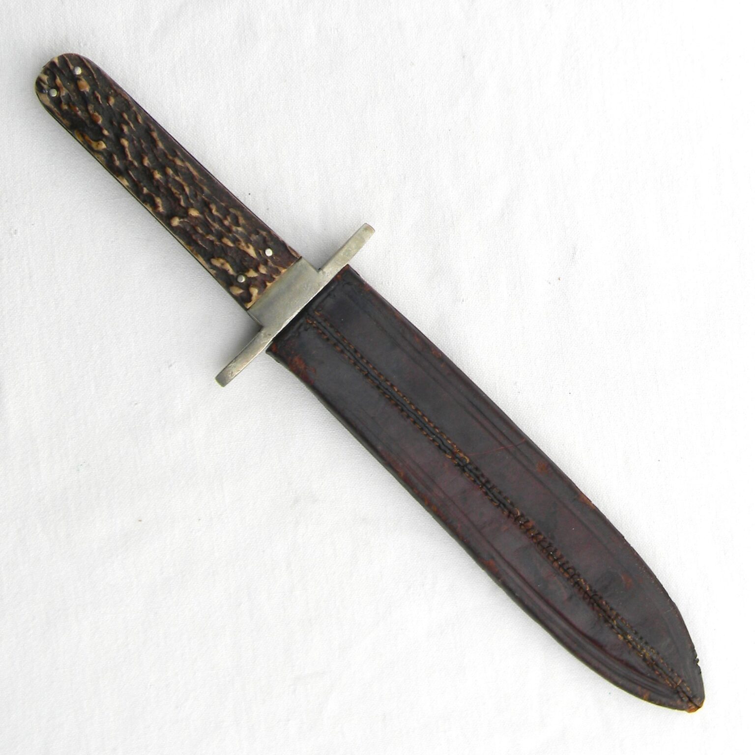 American Civil War Mappin Brothers fighting knife, original sheath